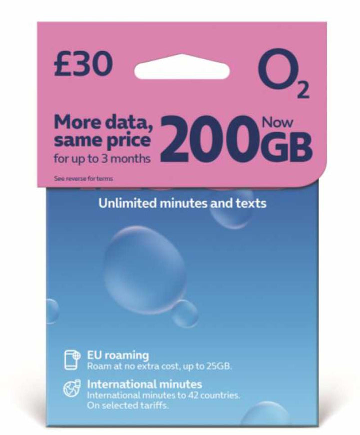 Free O2 SIM Card – Free Delivery, Order Online (UK) – YoungMobile