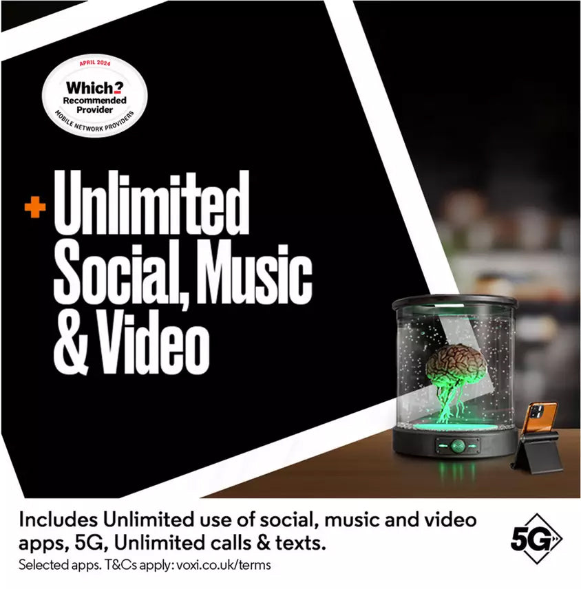 VOXI FREE Sim Card – YoungMobile